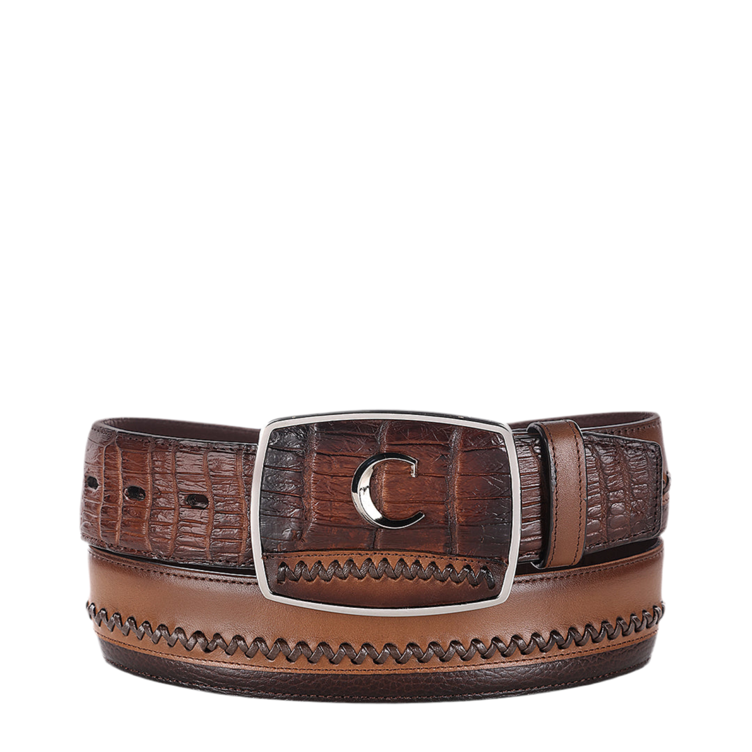 Cinto Cuadra Moreleti Cocodrilo Miel – Campos Ranch